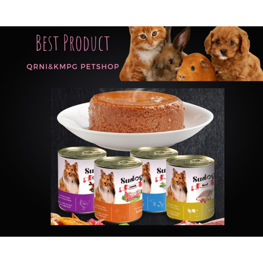 Jual SUDOG Pate Wet Dog Food 600 Gram Makanan Basah Kaleng Anjing ...