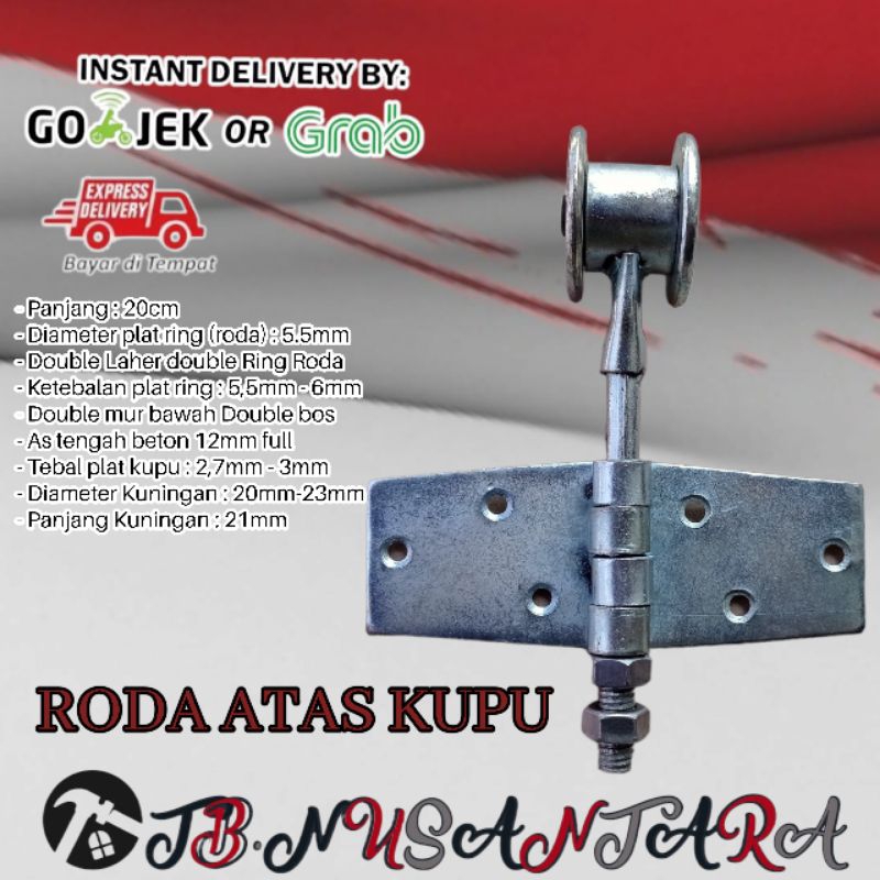 Jual Engsel kupu roda atas pintu garasi handerson pintu sliding dan ...