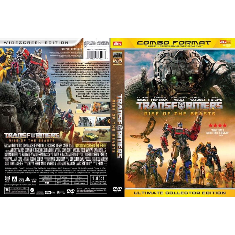 Jual Kaset Film Transformers Rise Of The Beasts 2023(6)Trotb | Shopee Indonesia