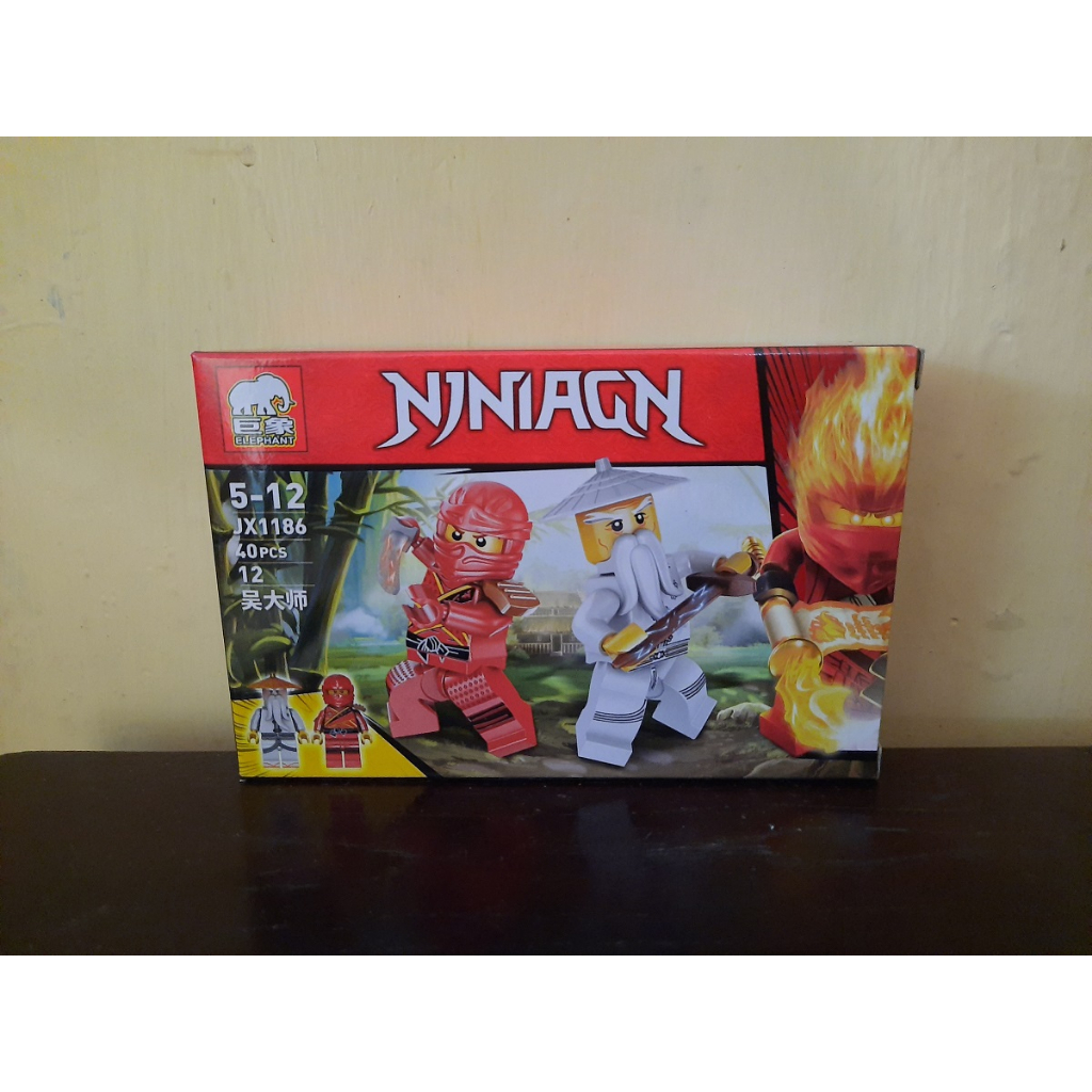 Jual Brick Ninja Ninjago Minifigure Ninja Spinjitzu Karakter Shinobi ...