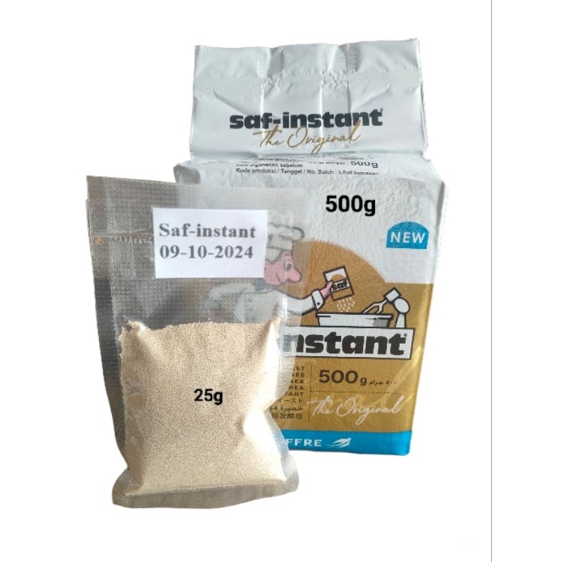 Jual saf instant gold ragi kering 25 gr | Shopee Indonesia