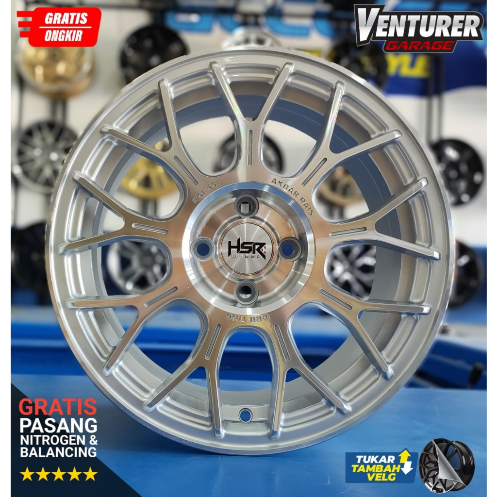 Jual Velg mobil ring 16 lubang 4x100 cocok untuk honda jazz nissan march ignis dll | Shopee ...