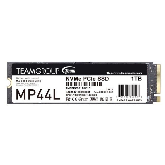 Jual Team Group SSD MP44L 1TB M.2 NVMe PCIe 4.0 | Shopee Indonesia