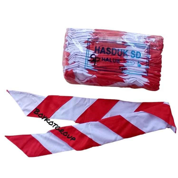 Jual hasduk pramuka sd smp sma bahan SG POLINO super halus bijian ...