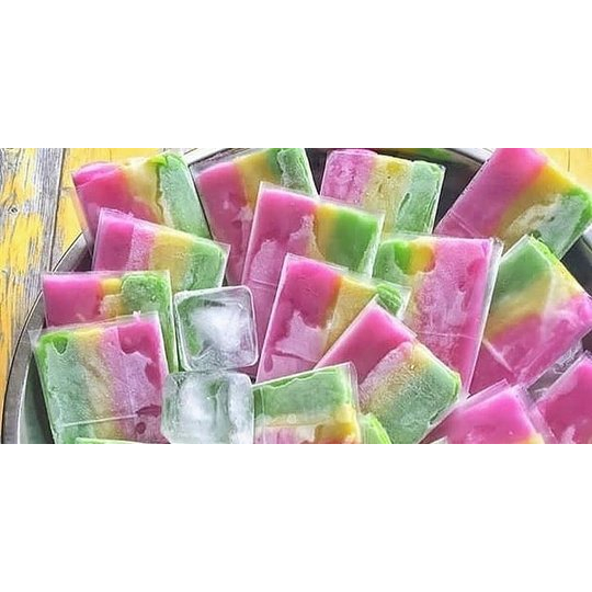 Jual es kue/es gabus/es pelangi jajanan jadul enak murah meriah ...
