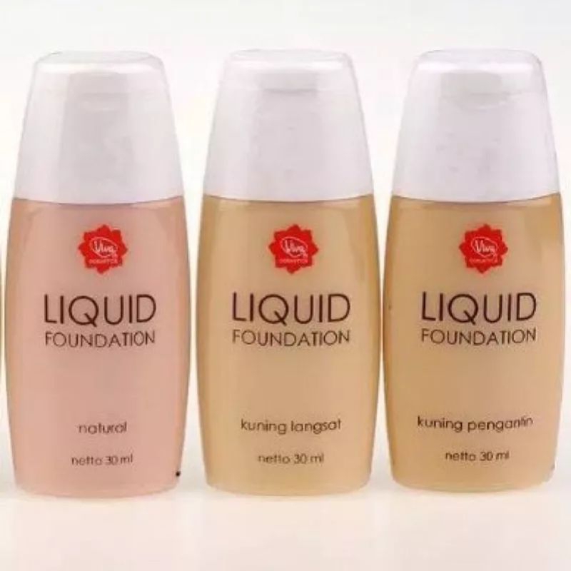 Jual VIVA Liquid Foundation 30ml | Shopee Indonesia