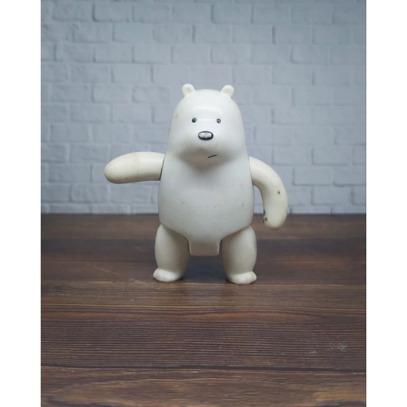 Jual Mainan seken mcd we bare bears nom nom, we bare bears skateboard ...