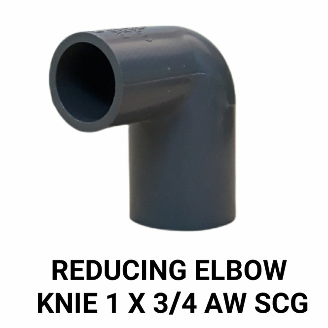 Jual REDUCING ELBOW KENI 1 X 3/4" INCH AW SCG KNIE REDUCER KNEE 1X3/4 ...