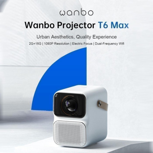Jual Unik WANBO T6 MAX - Smart Android 1080P Full HD Projector - 550 ...
