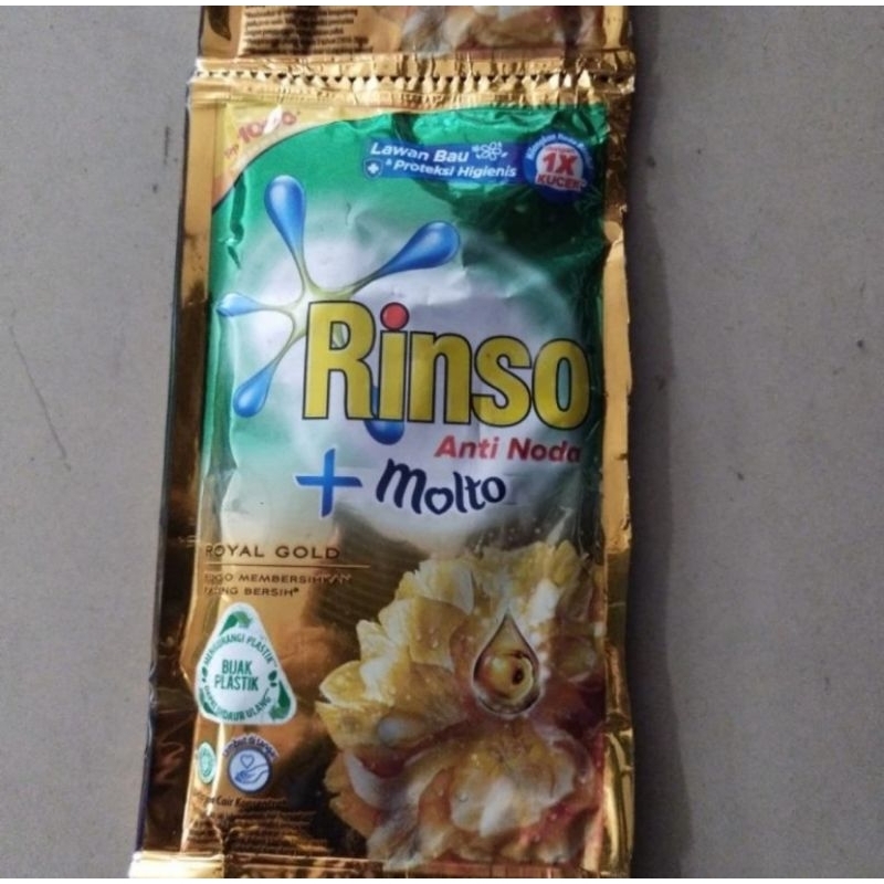 Jual RINSO CAIR 1000 ROYAL GOLD 40ML SACHET || 1 RENTENG ISI 6 SACHET ...