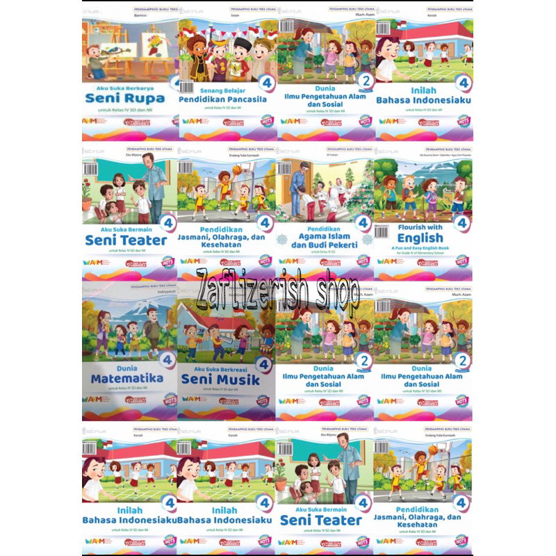 Jual Buku paket kelas 4 SD/MI Kurikulum Merdeka-Platinum | Shopee Indonesia