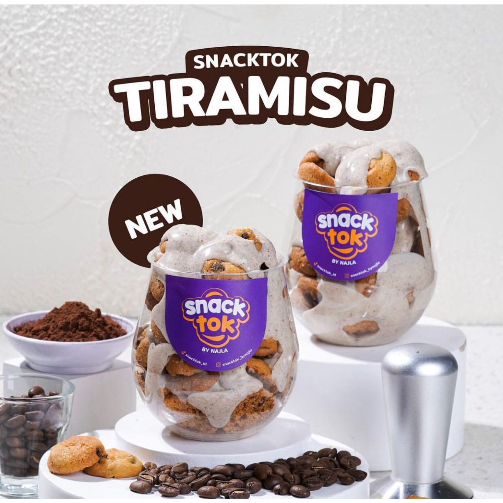 Jual SNACKTOK FULL COOKIES TIRAMISU | Shopee Indonesia