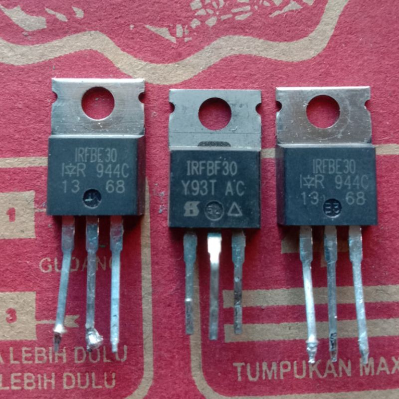 Jual MOSFET IRFBE30 ( 4.1A 800V ) | Shopee Indonesia