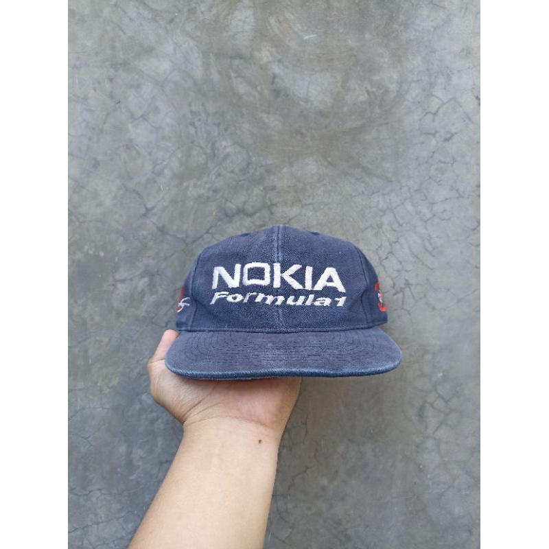 Jual Vintage Formula 1 Uno F1 Nokia sponsored cap 90s | Shopee Indonesia