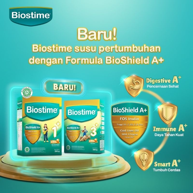 Jual Susu Anak Biostime 350gr | Shopee Indonesia