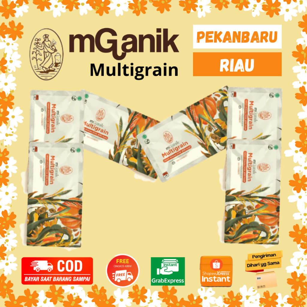 Jual MGANIK MULTIGRAIN | 1 SACHET 25gr | 6 SACHET 150gr | Shopee Indonesia