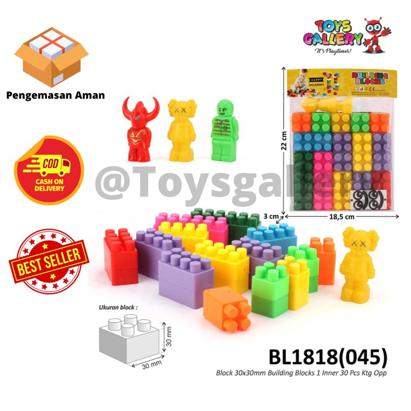 Jual MAINAN EDUKASI BUILDING BLOCK LEGO ANAK BRICK GAME / BALOK SUSUN ...