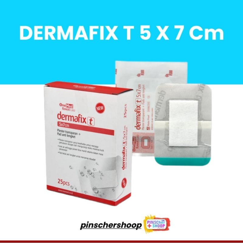 Jual Dermafix T 5 x 7 Cm Plester Transparan Anti AIr Onemed / Box ...