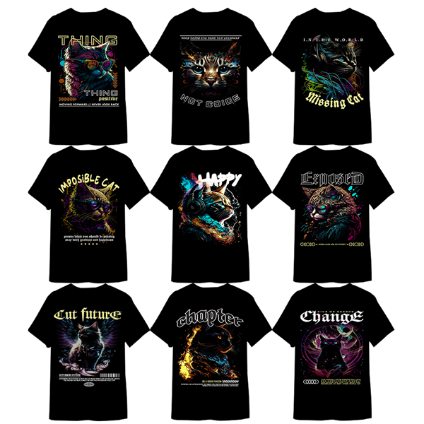 Jual MOCHAMAD ERVANDO Baju Kaos Cat Collection / T-Shirt Distro Motif ...