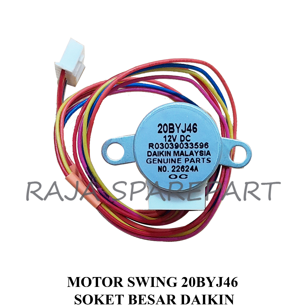 Jual MSKD MOTOR SWING/SWING MOTOR AC/MOTOR SWING 20BYJ46 SOKET BESAR ...