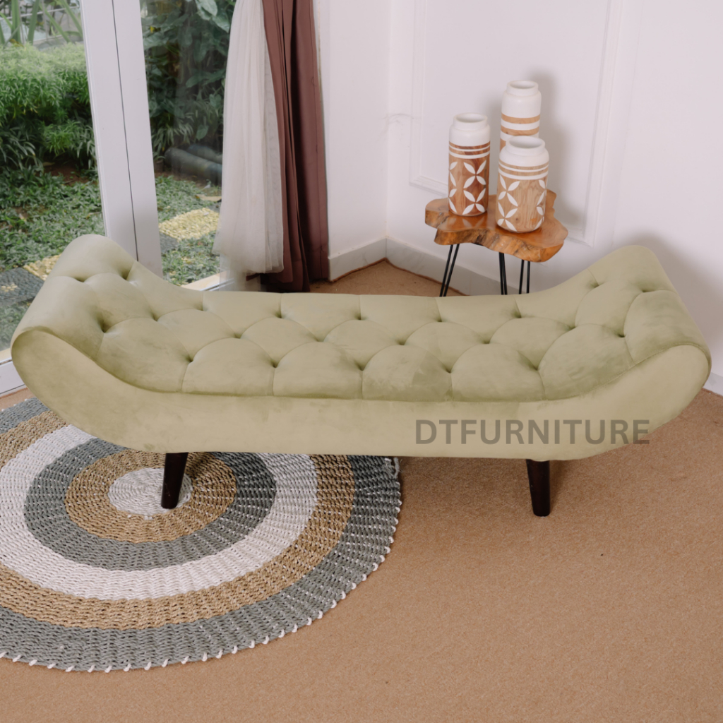 Jual SOFA BENCH LK / Sofa Bench / Sofa Salon | Shopee Indonesia