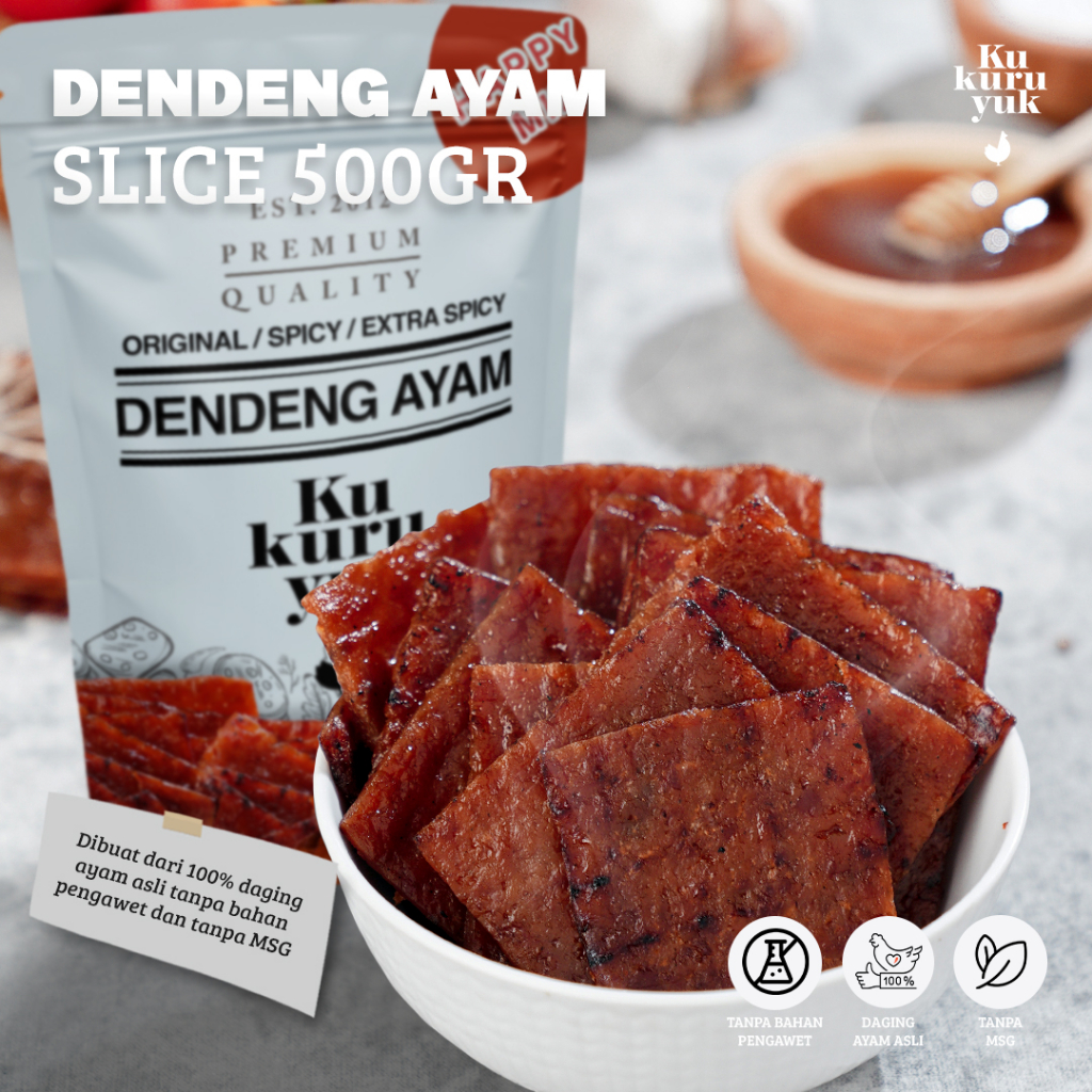 Jual [PREMIUM] Dendeng Kukuruyuk - Dendeng Ayam Kotak 500 gram ...
