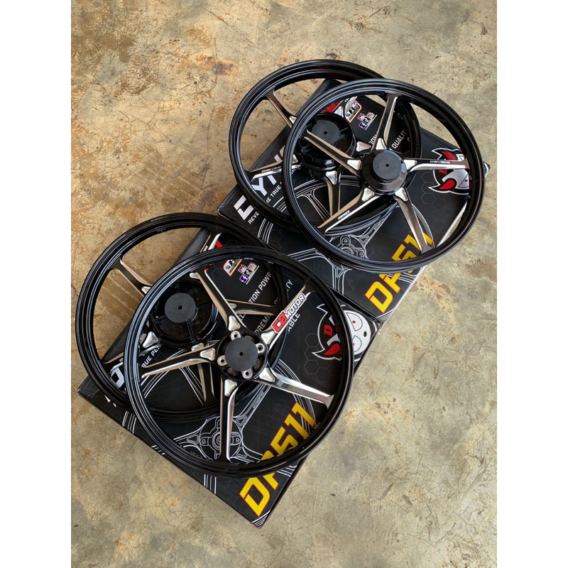 Jual Velg enkei 511 dynopro hitam fizr jupiter vega-Velg enkei 511 ...