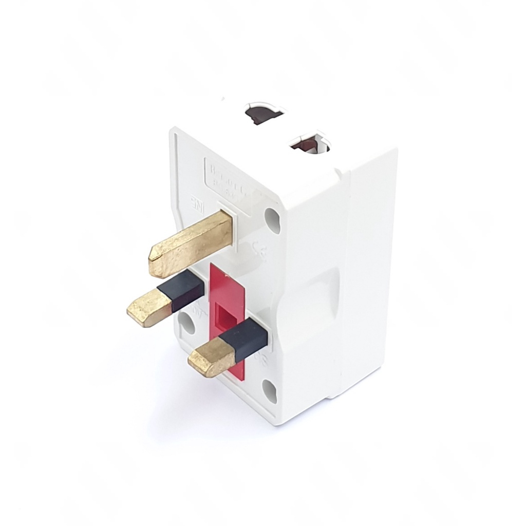 Jual Bright G BG-8307 T Serbaguna 3 Kaki / Travel Adaptor Arab Malaysia ...