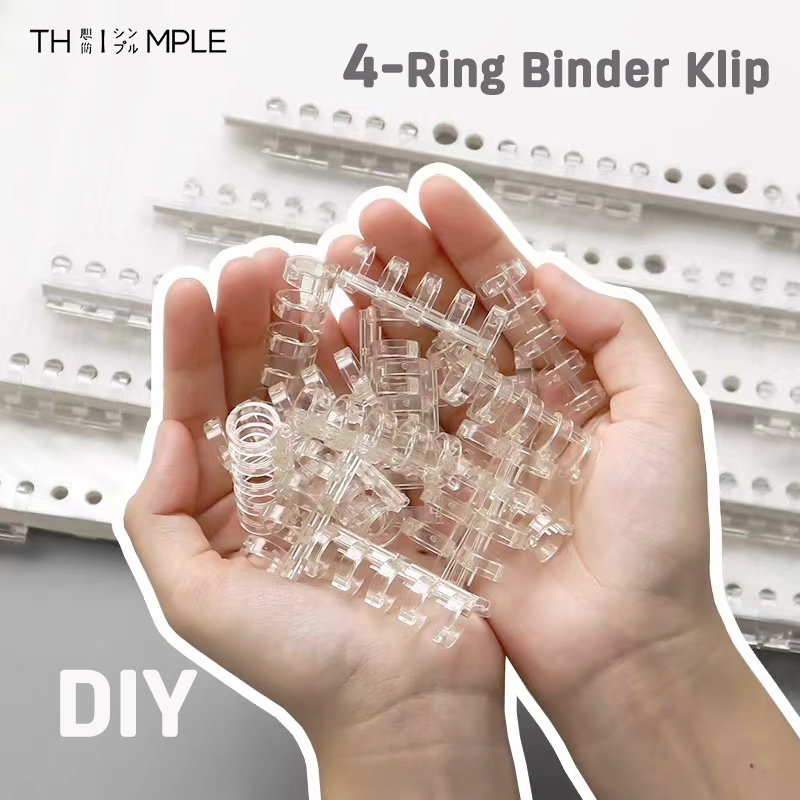Jual DIY 4 Rings Binding klip/ Ring Binder Klip /Ring Binder /Ring ...