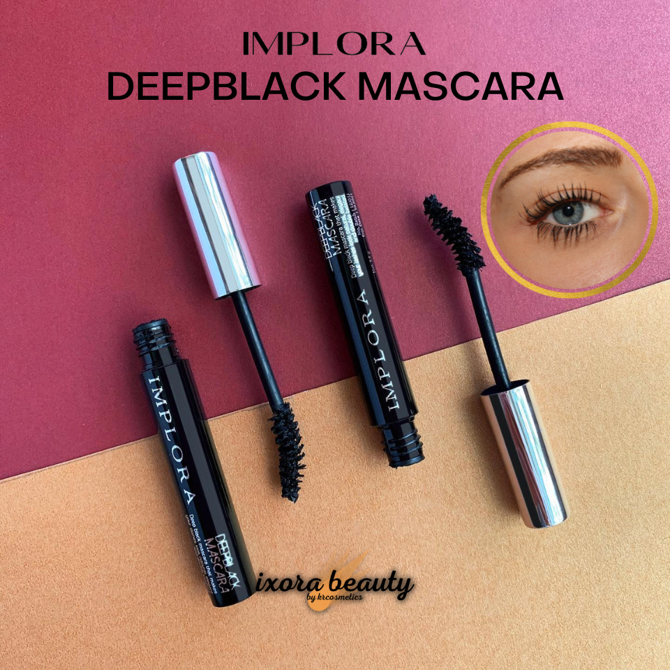 Jual Implora Deep Black Mascara 100% Original 3.8gr | Shopee Indonesia