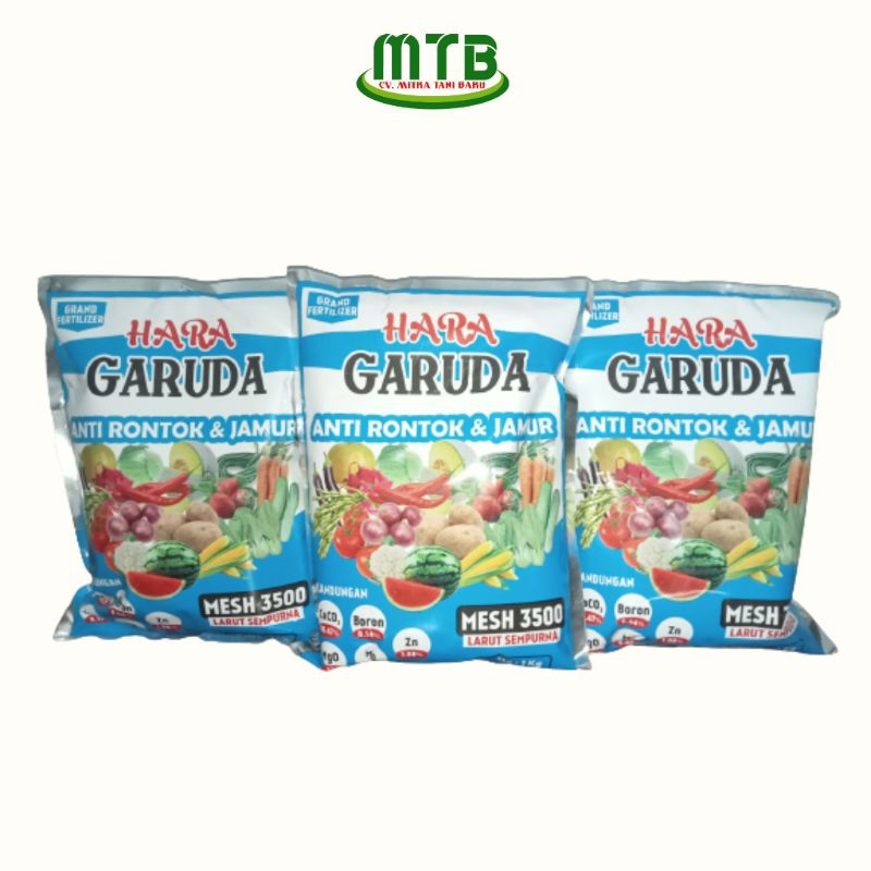 Jual PUPUK KALSIUM HARA GARUDA 1 KG MESH 3000 KEMASAN PABRIK | Shopee ...