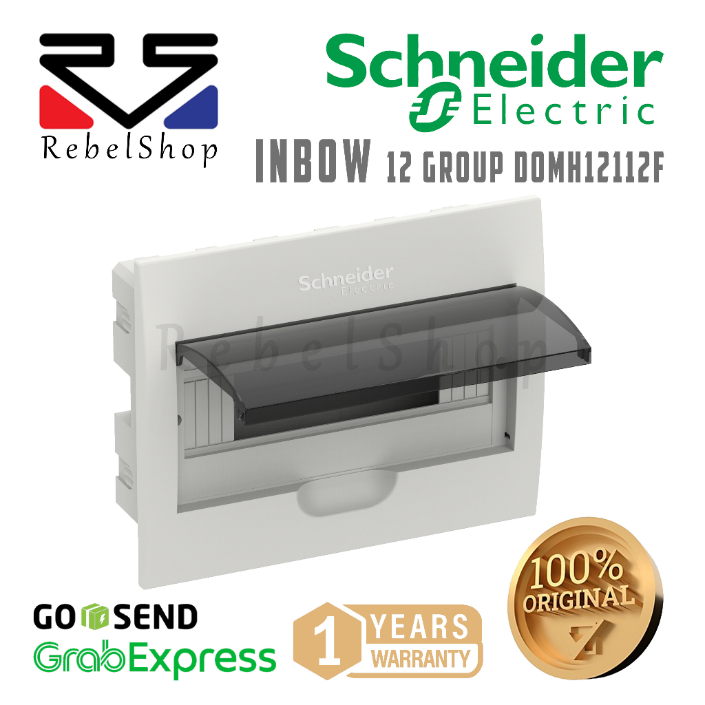 Jual Schneider Kotak Box MCB Domae Inbow Tanam 12 Modul Group ...