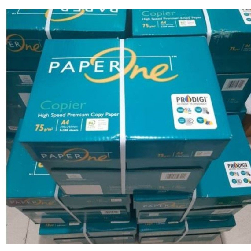 Jual Kertas HVS A4 75 Gsm PaperOne VIA OJOL | Shopee Indonesia