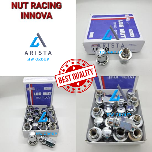 Jual BAUT MUR NUT RACING INNOVA HILUX FORTUNER FUJITA | Shopee Indonesia