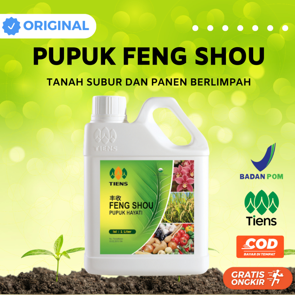 Jual [READY] Pupuk Feng Shou Tiens Penyubur Tanaman Penguat Tanaman ...