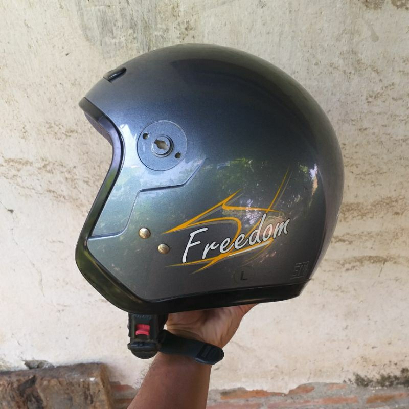 Jual helm half face ink freedom helmet ink freedom original | Shopee ...