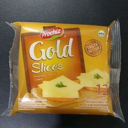 Jual Prochiz Gold Slices 12s Keju Cheddar Lembar 156gr | Shopee Indonesia