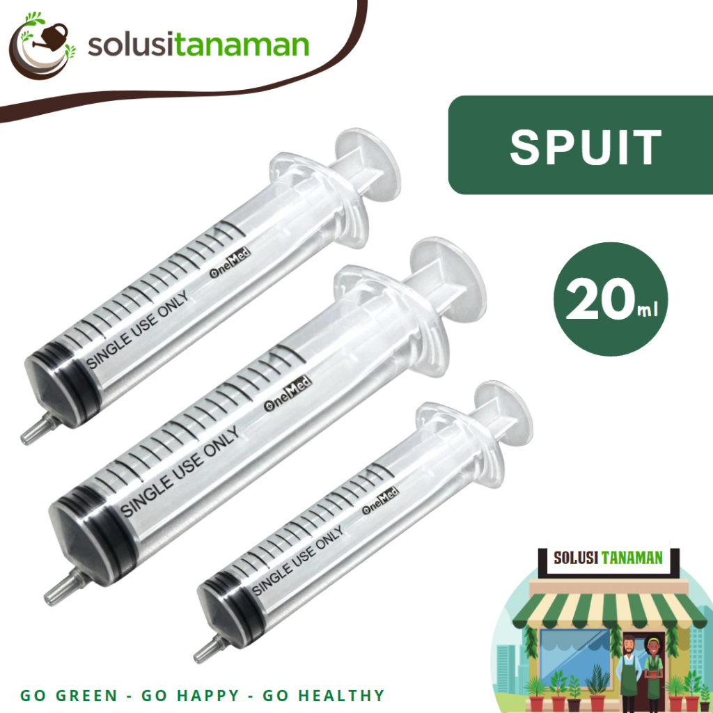 Jual Suntikan 20ml Tabung Suntik 20 cc Spuit 20 ml Spet Syringe 20cc ...