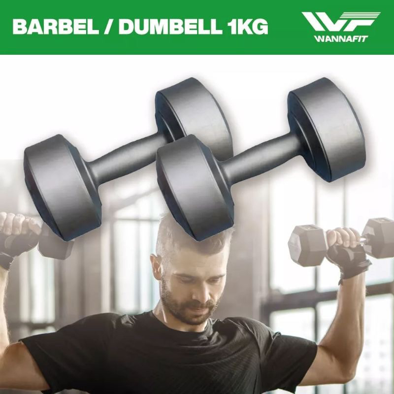 Jual dumble 1kg barbel 1 kilogram dambel gym sport dumbel barbell ...