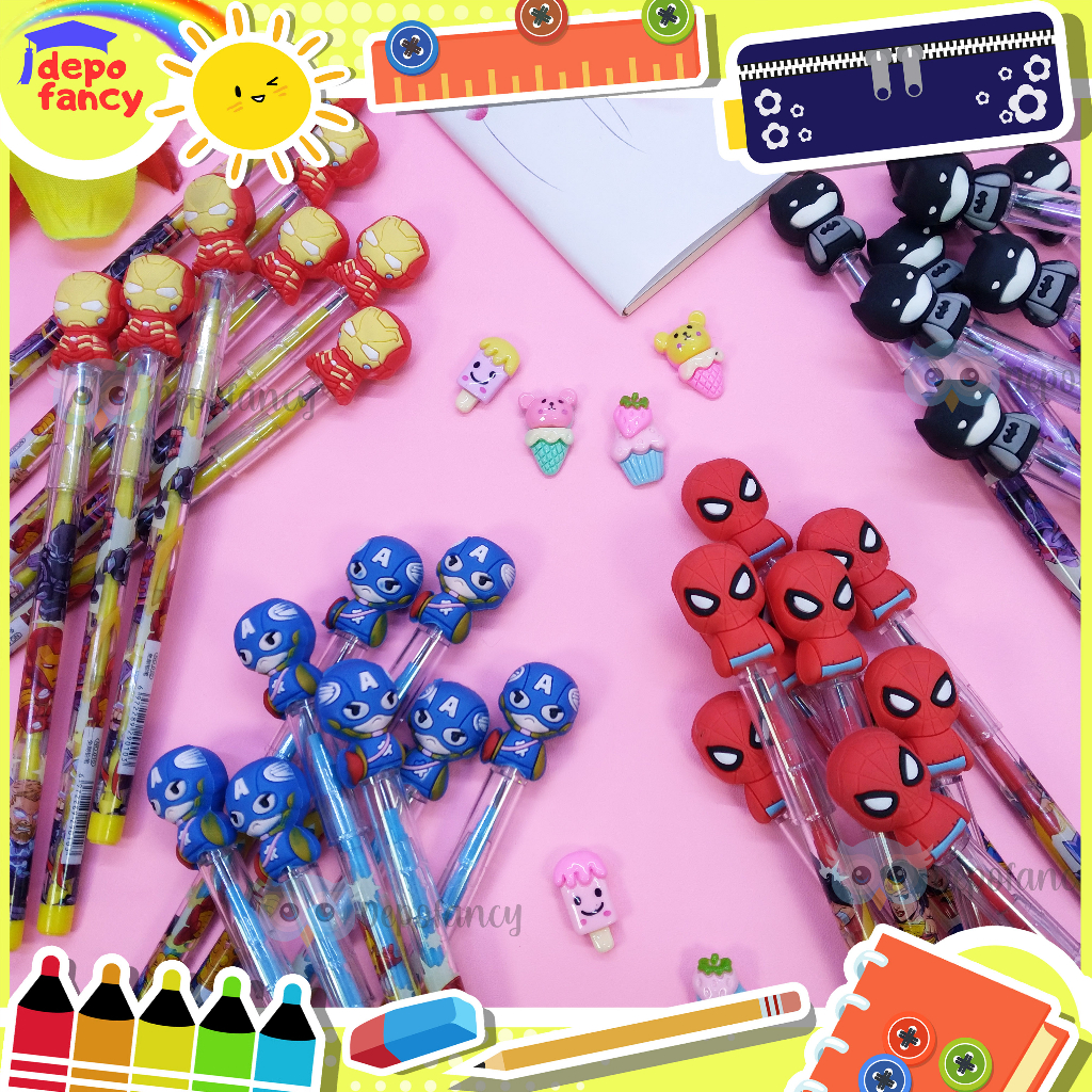 Jual PENSIL TUSUK NO. 010 / PENSIL ISI / PENSIL TULIS 2B 0.5 MM 010 No ...