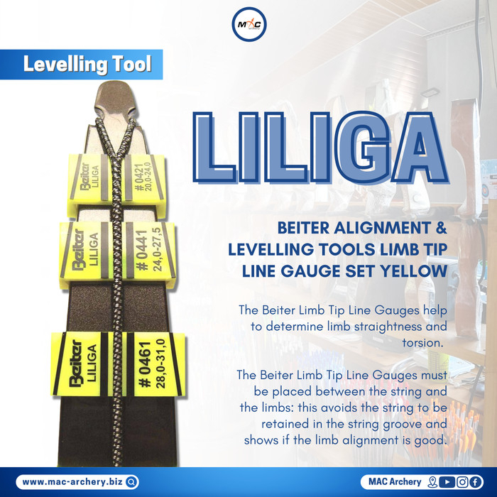 Jual Beiter Limb Tip Line Gauge Set Yellow - Kuning | Shopee Indonesia