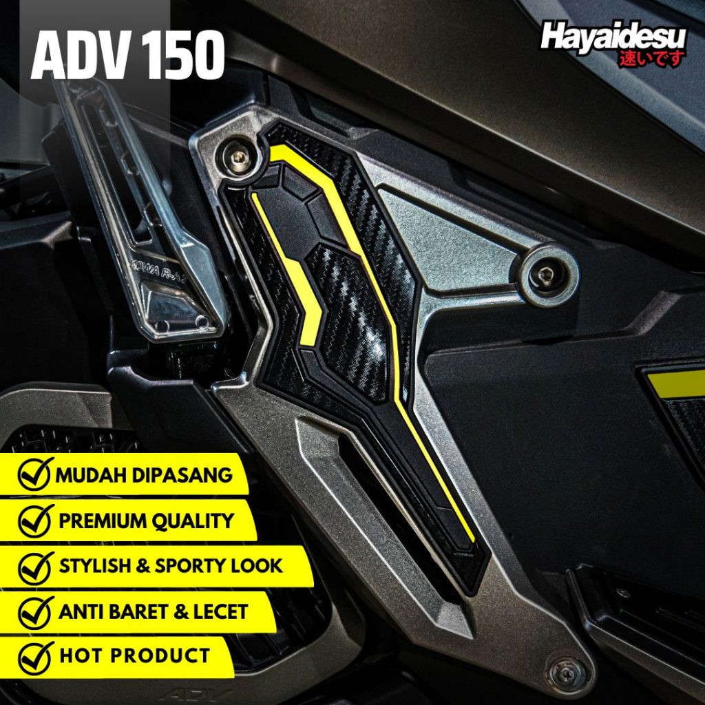 Jual Hayaidesu Honda ADV 150 Middle Side Step Body Protector Cover ...