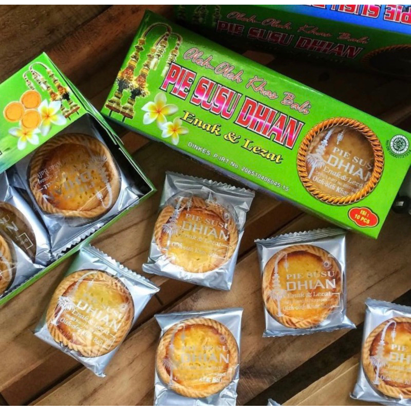 Jual Pie Susu Dhian Original isi 10pcs Oleh Oleh Khas Bali | Shopee Indonesia
