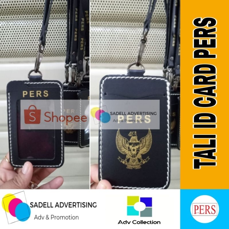 Jual Tali Id Card PERS Id Card PERS Nametag PERS Hitam | Shopee Indonesia
