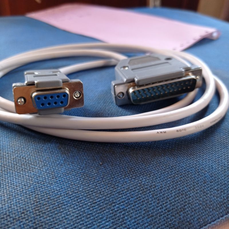 Jual Kabel Serial Rs232 db9 to db 25 | Shopee Indonesia