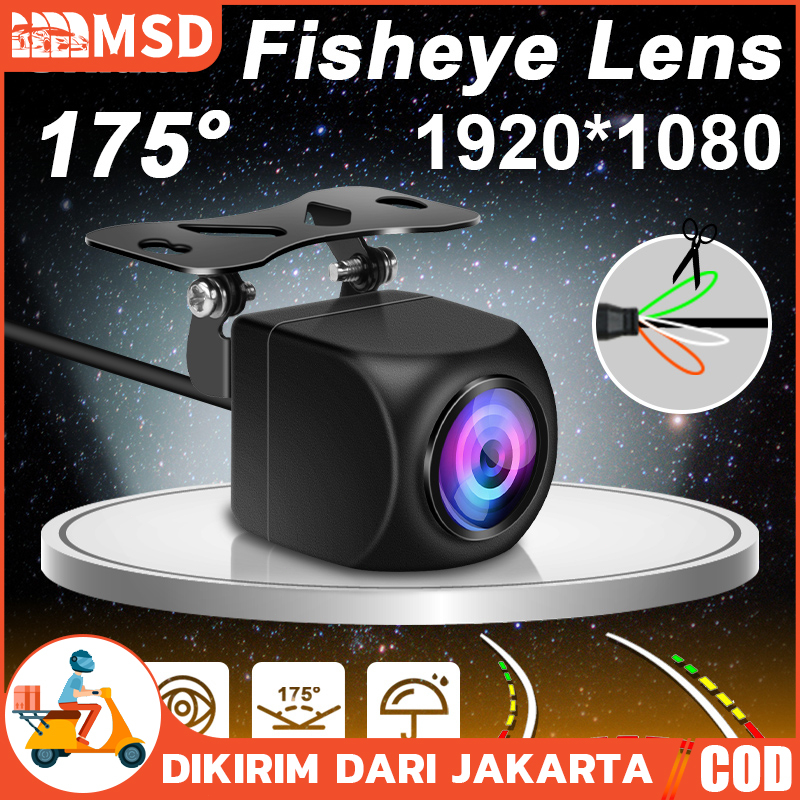 Jual Kamera Parkir Mundur Mobil FISH EYE camera AHD CCD FULL HD belakang | Shopee Indonesia