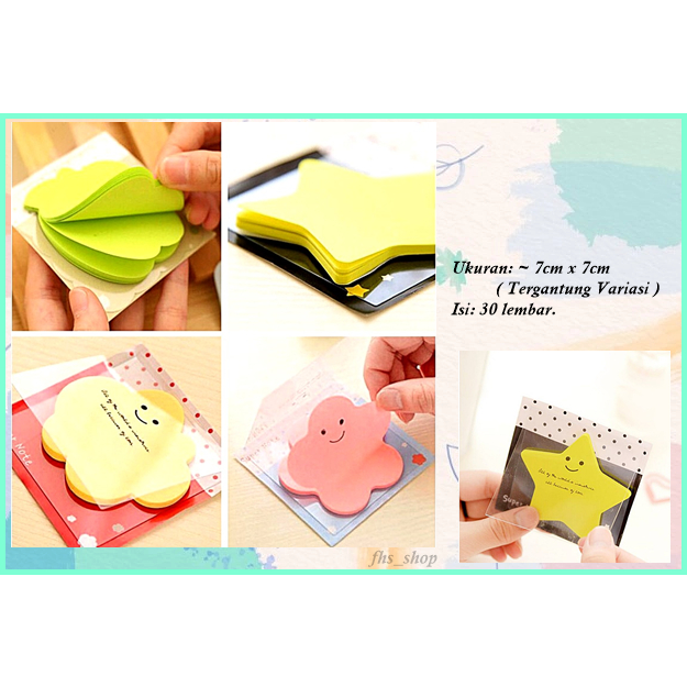 Jual Sticky Notes Polos Memo Tempel Kertas Memo Buku Sticky Notes ...