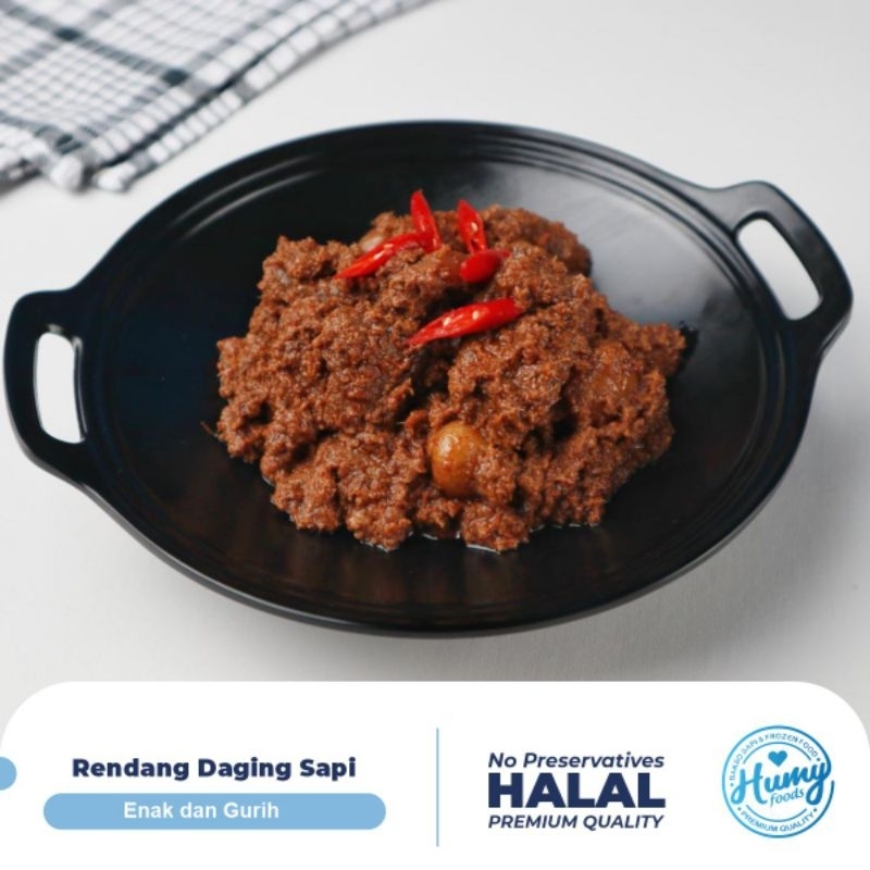 Jual RENDANG DAGING EMPUK HOMEMADE (350GR) No Pengawet Pewarna MSG ...