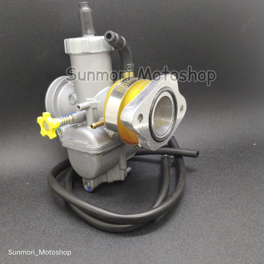 Jual Karbu Karburator Pe 28 KEIHIN + Intake Manifold Satria Fu Cb Tiger Gl Pro Mega Pro | Shopee ...