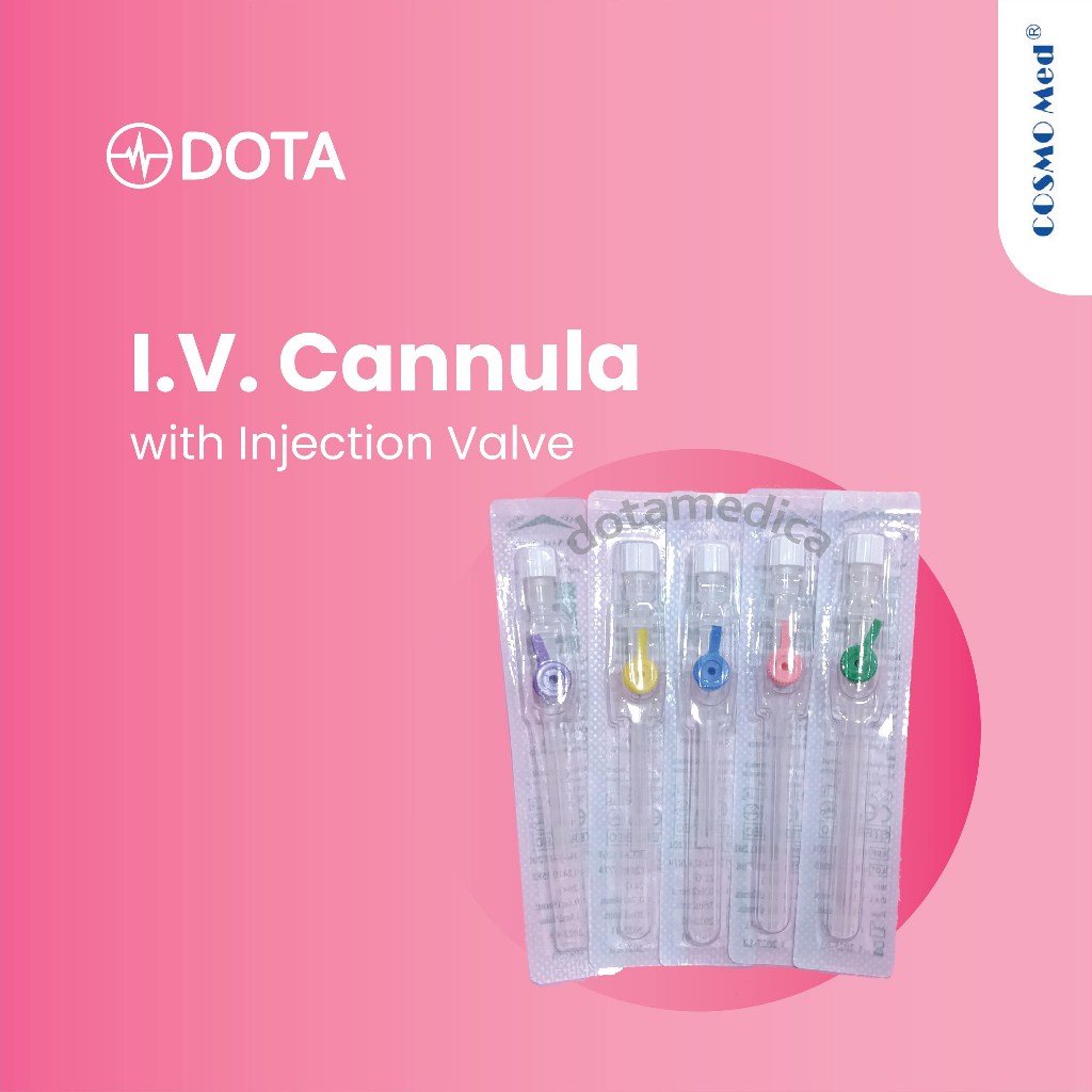 Jual I.V. Cannula with Injection Valve (COSMO MED) | Shopee Indonesia